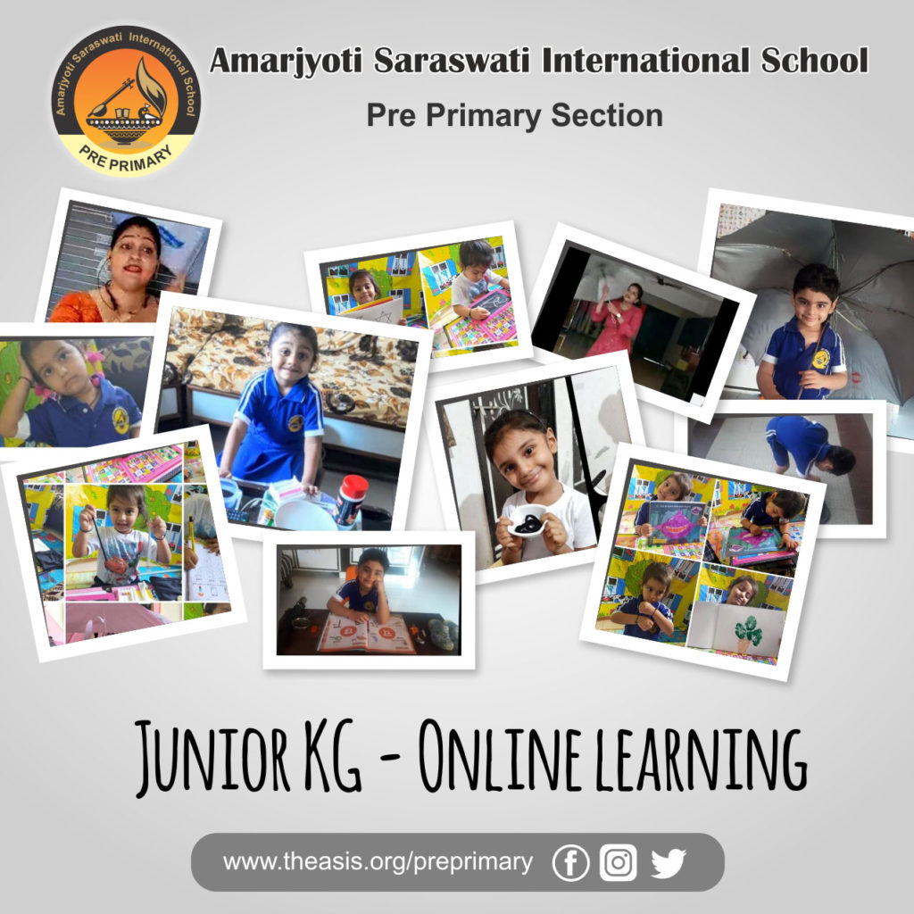 Junior KG – Online Learning – ASIS Pre-Primary